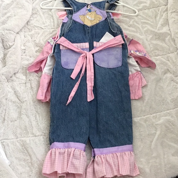 OshKosh B'gosh | Costumes | Disney Princess Custom Overalls | Poshmark